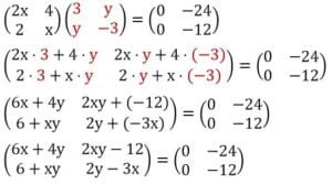 Cara Mencari Nilai x dan y pada Matriks – idschool.net