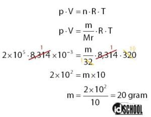 Persamaan Umum Gas Ideal (+Contoh Soal dan Pembahasan) – idschool.net