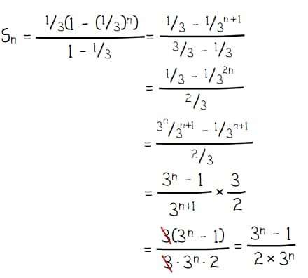 Dengan induksi matematika, rumus deret 1/3^p adalah .... – idschool.net