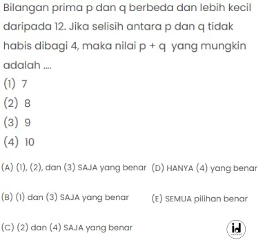 Kumpulan Soal PK UTBK Bilangan dan Pembahasannya